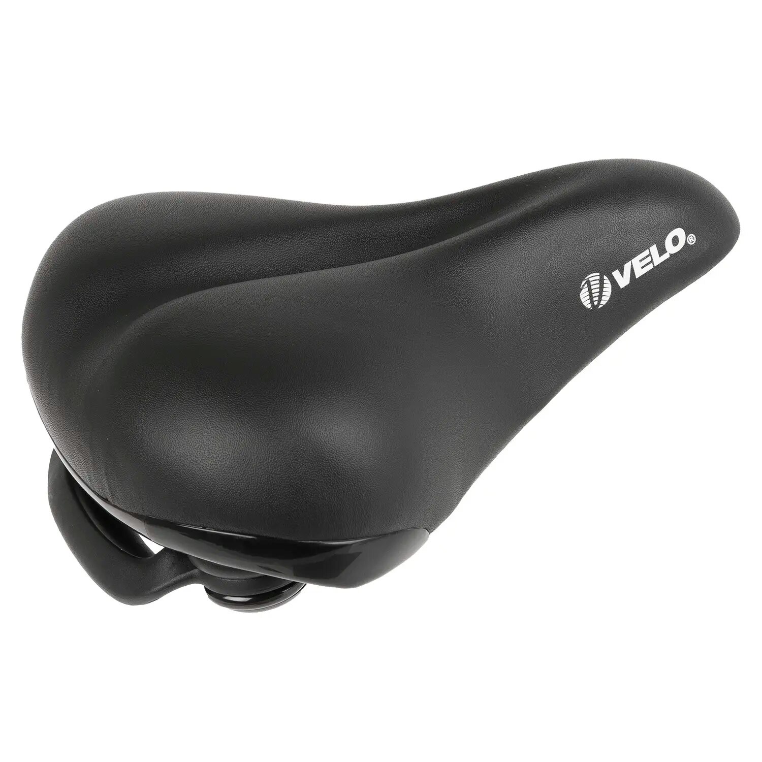 Седло Velo Elasto Grip, комфорт 258x217мм эластомер. спец. наполн. пружин, с рукояткой