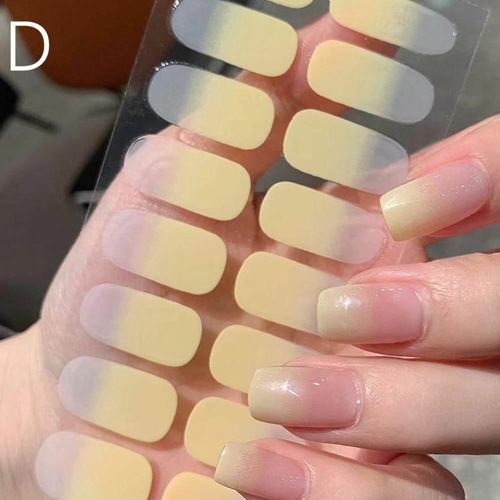 Гелевые/Лаковые полоски для ногтей. Наклейки для маникюра.