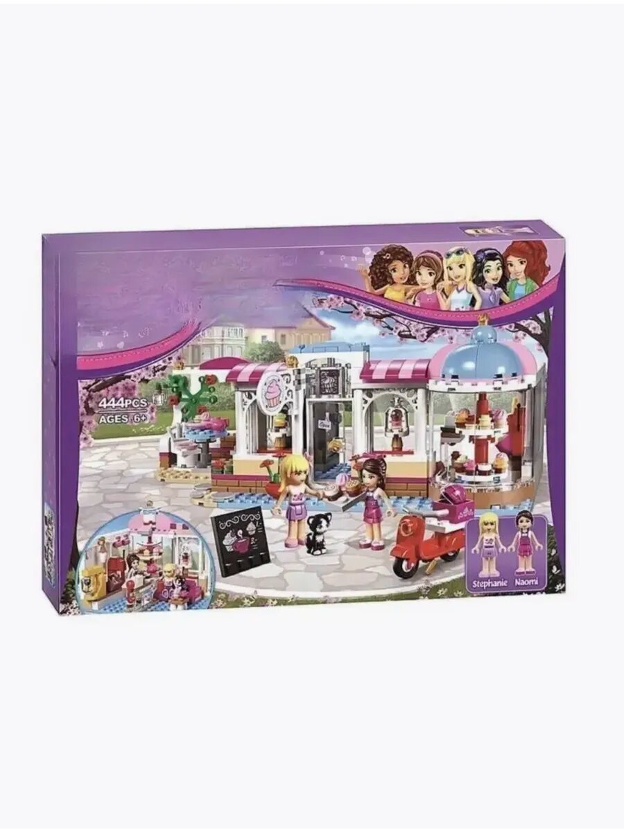 Конструктор Френдс Кондитерская 444дет