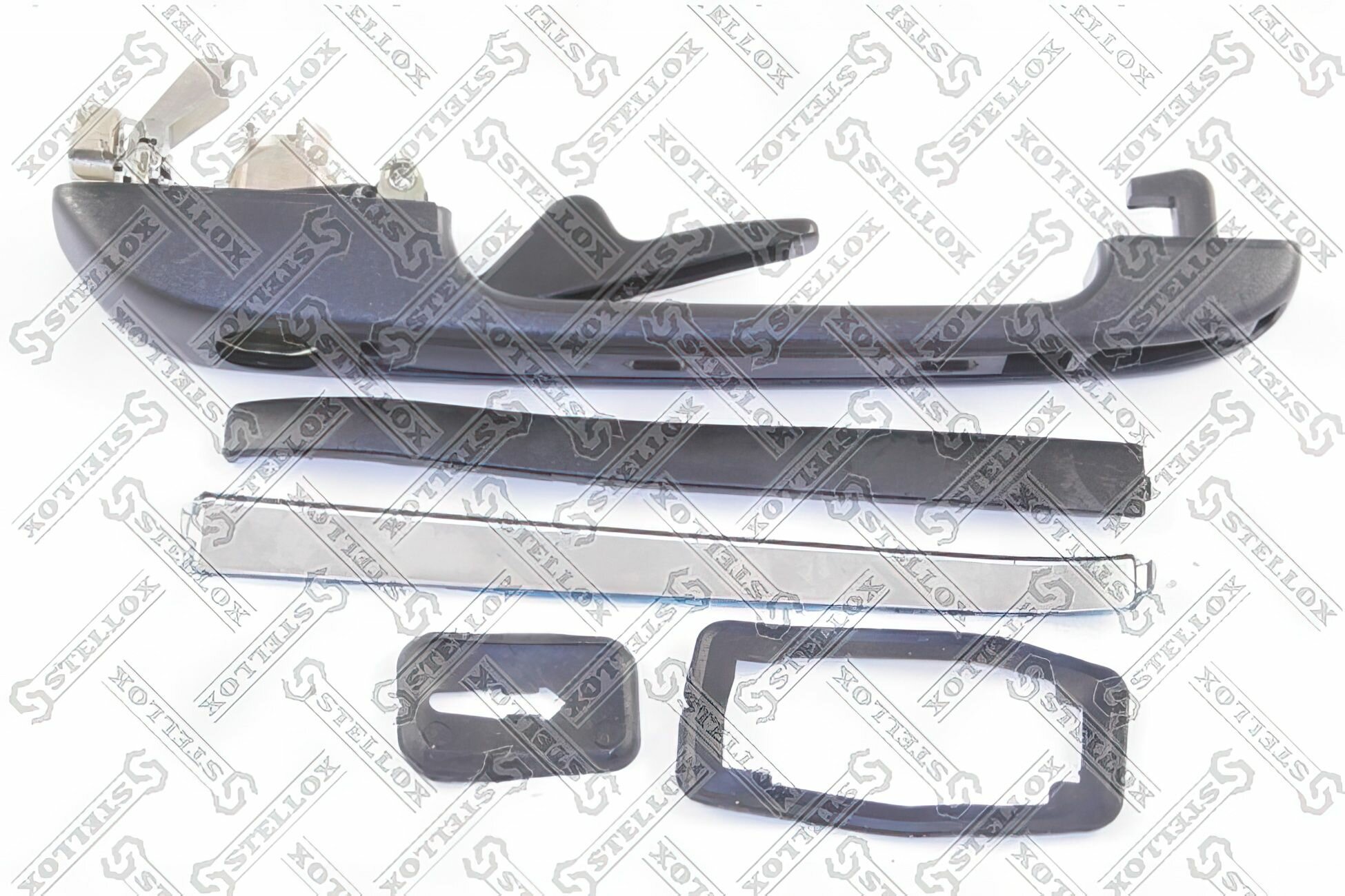 Ручка передней левой двери для Фольксваген Кадди 1, Гольф 2, Джетта 2, Поло 2, Сирокко 77-24714-SX STELLOX