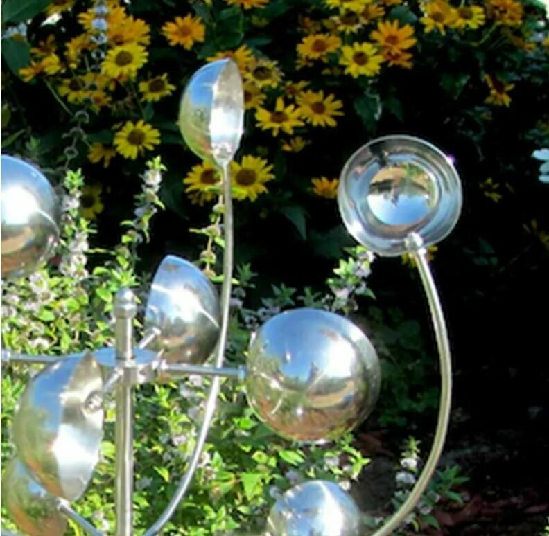 Флюгер, металлическая ветряная мельница