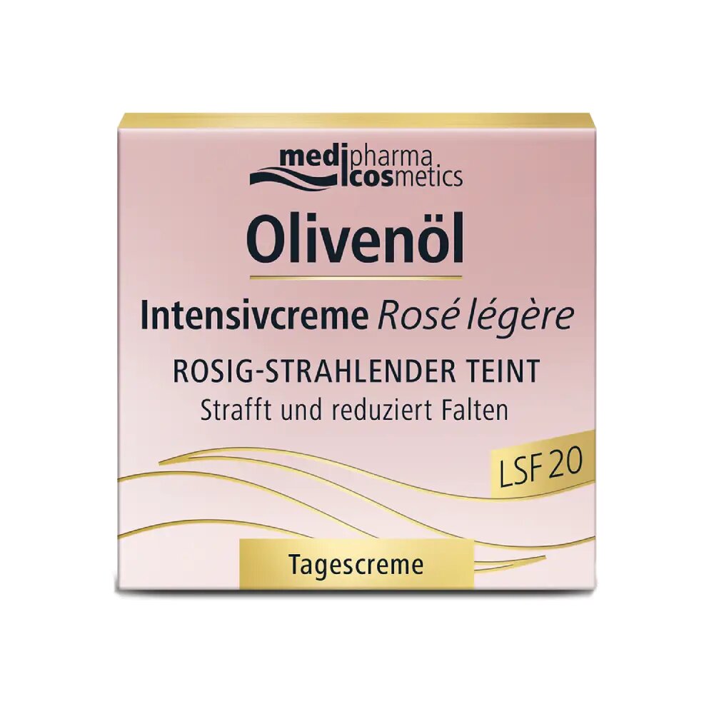 Medipharma Cosmetics Olivenol Крем для лица интенсив Роза дневной легкий SPF20 50 мл 1 шт