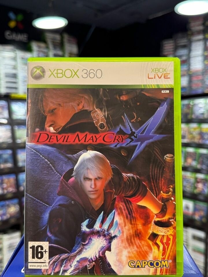Игра Devil May Cry 4 (Xbox 360) (Box)