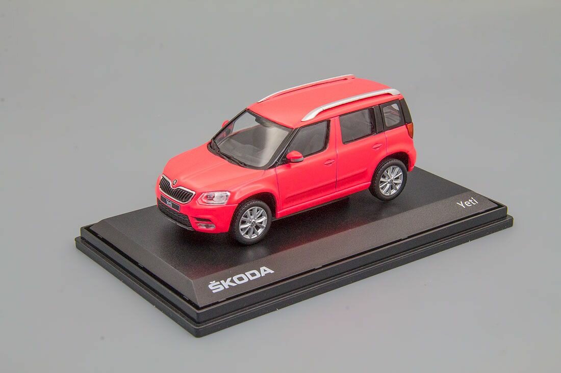 Масштабная модель Skoda Yeti FL (2013) 1:43 - Pink