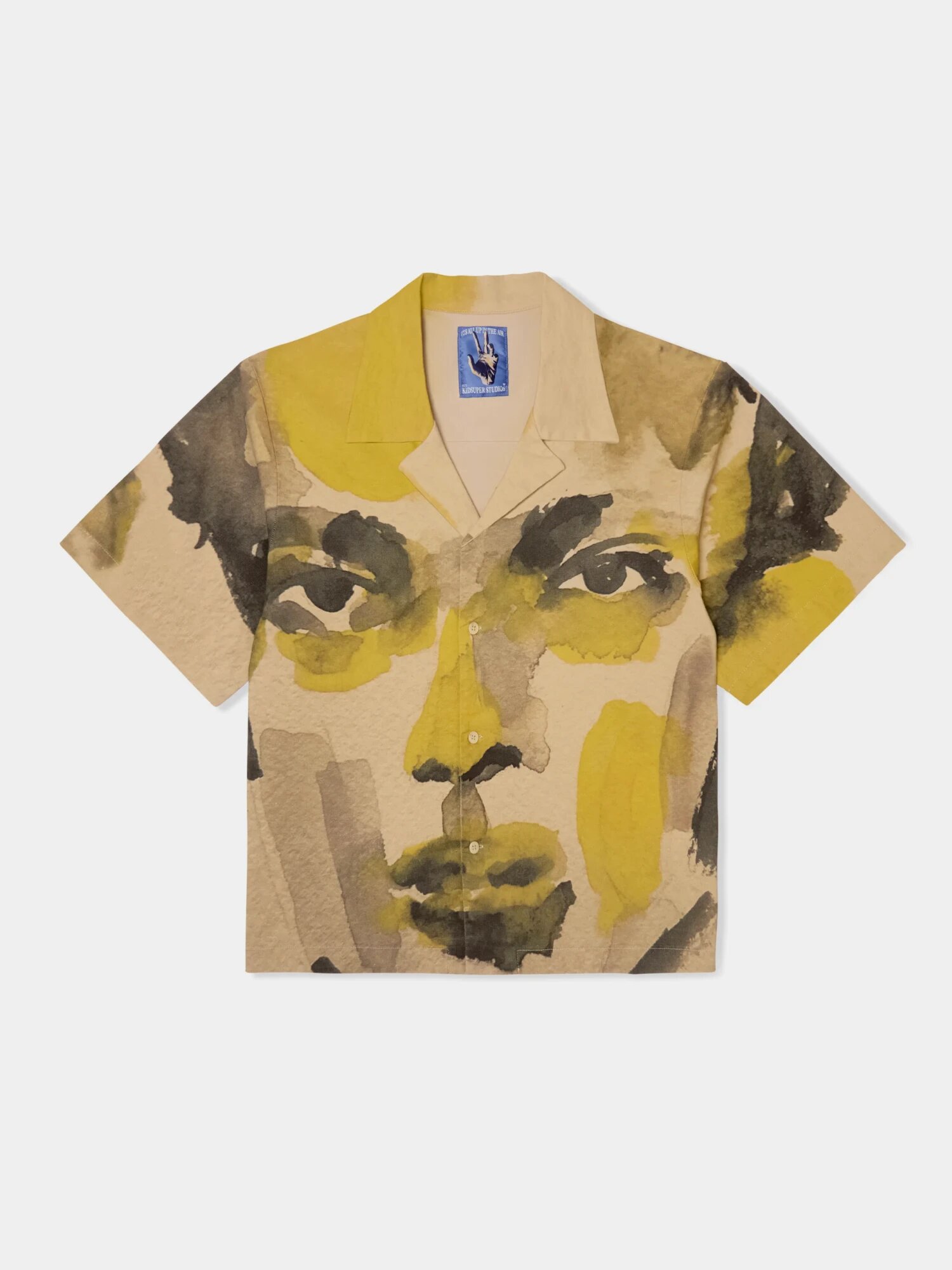 Рубашка Watercolor Face Camp