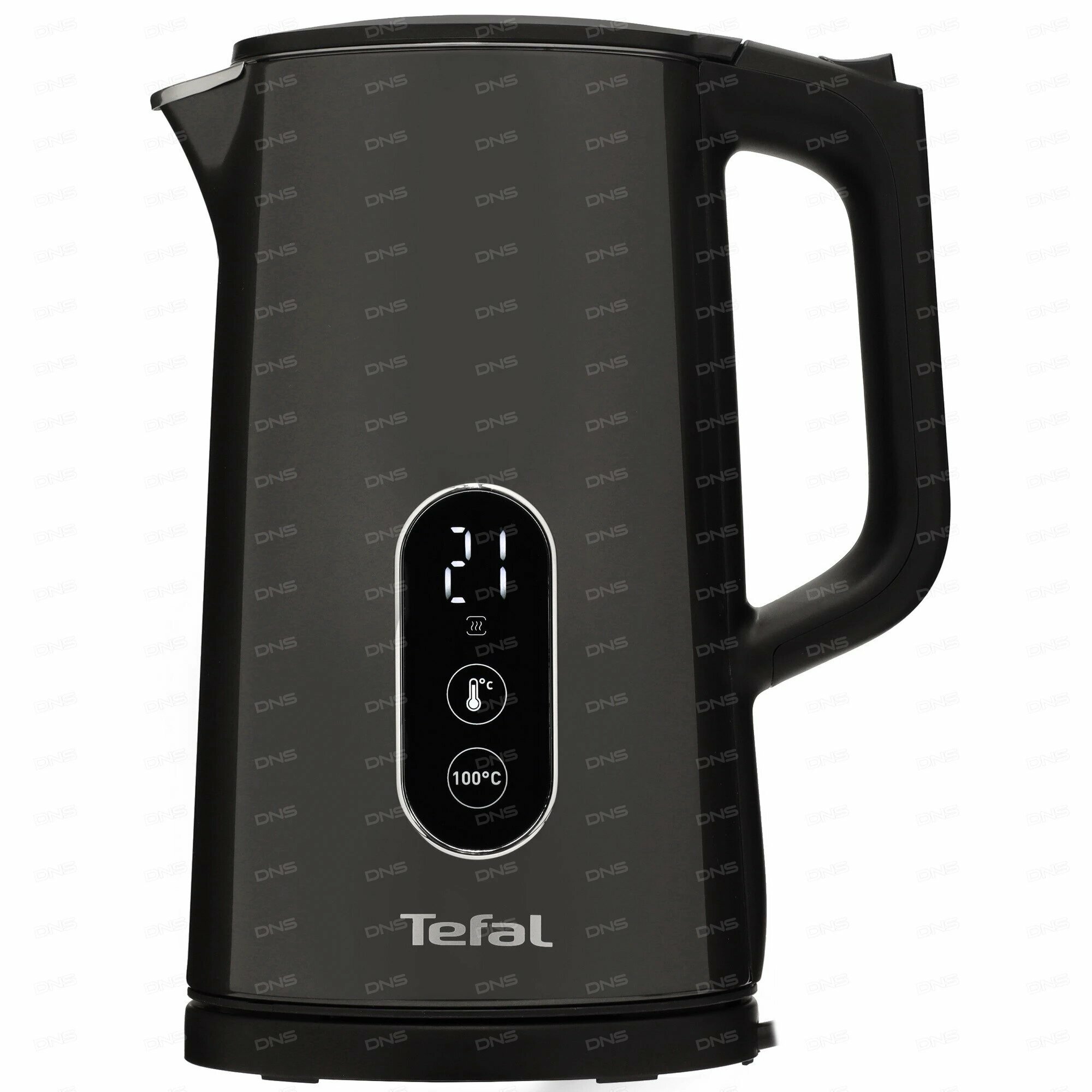 Чайник Tefal DIGIT KI, 1,7л, нержавеющая сталь/пластик, мощность 1800Вт, черный