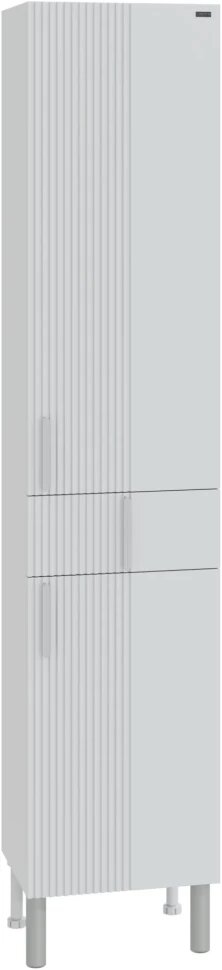 Пенал Санта Вега 700449 напольный R, белый глянец