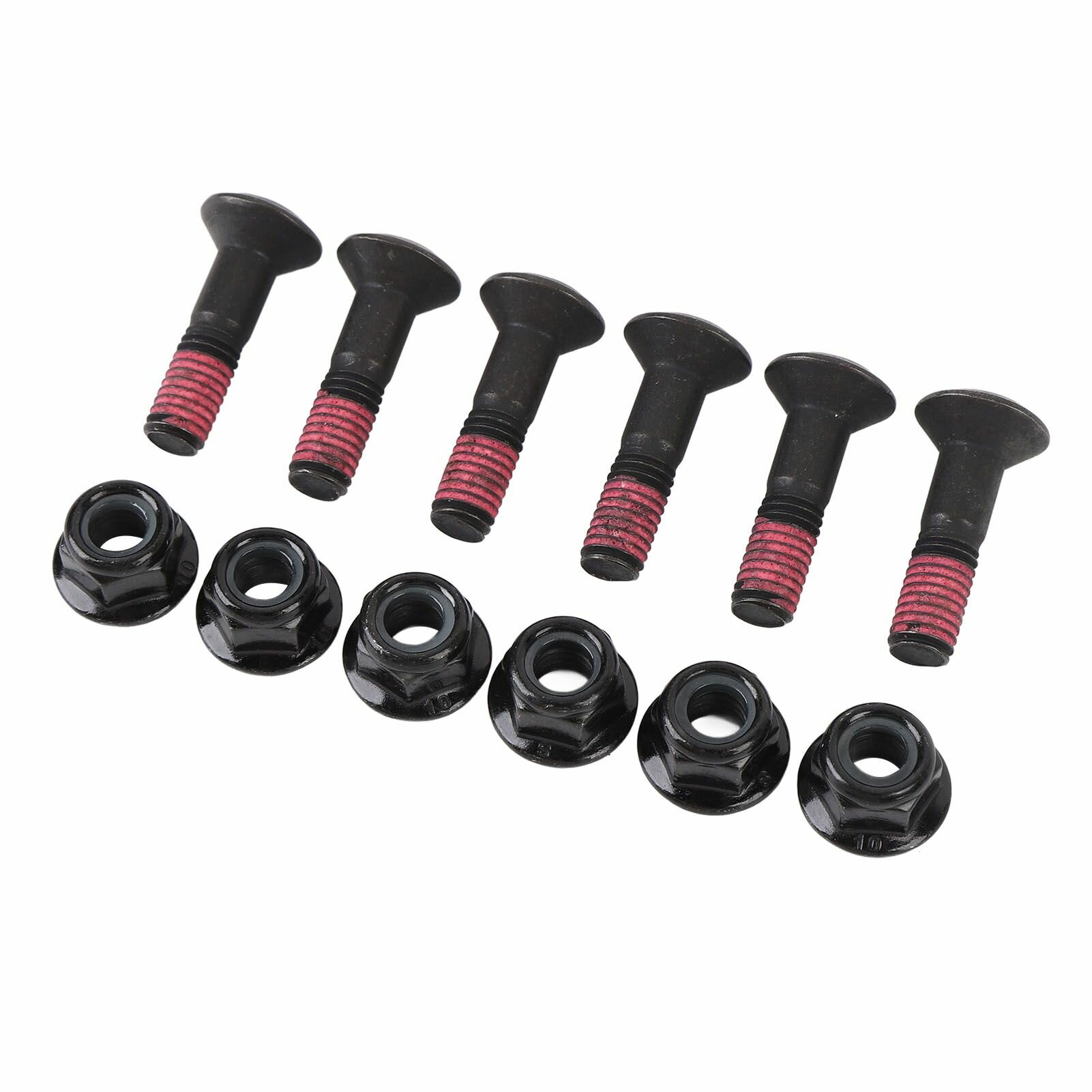 6 комплектов болтов и гаек для звездочек M8 X 32 мм, железный комплект болтов и гаек для звездочек мотоцикла для YZ YZF