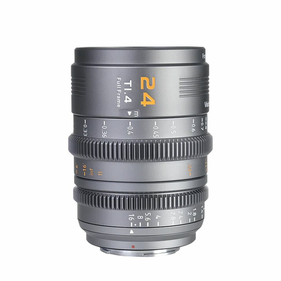 Объектив Sirui Vision Prime 1 Cine 24mm Т1.4 FF Серый