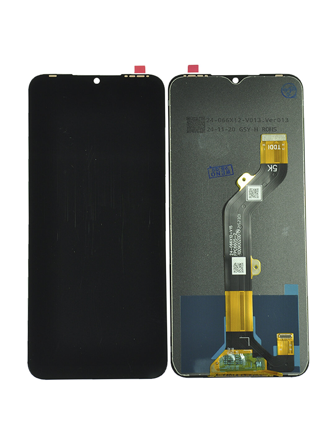 Дисплей для Tecno Spark 8C/Spark 9 (KG5p)/Spark 9t (KH6)+Тачскрин черный ориг100%