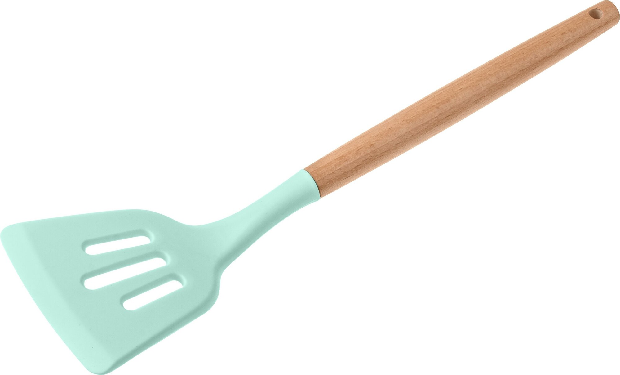 Лопатка перфорированная PERFECTO LINEA EcoVillage бирюзовая (21-320812)