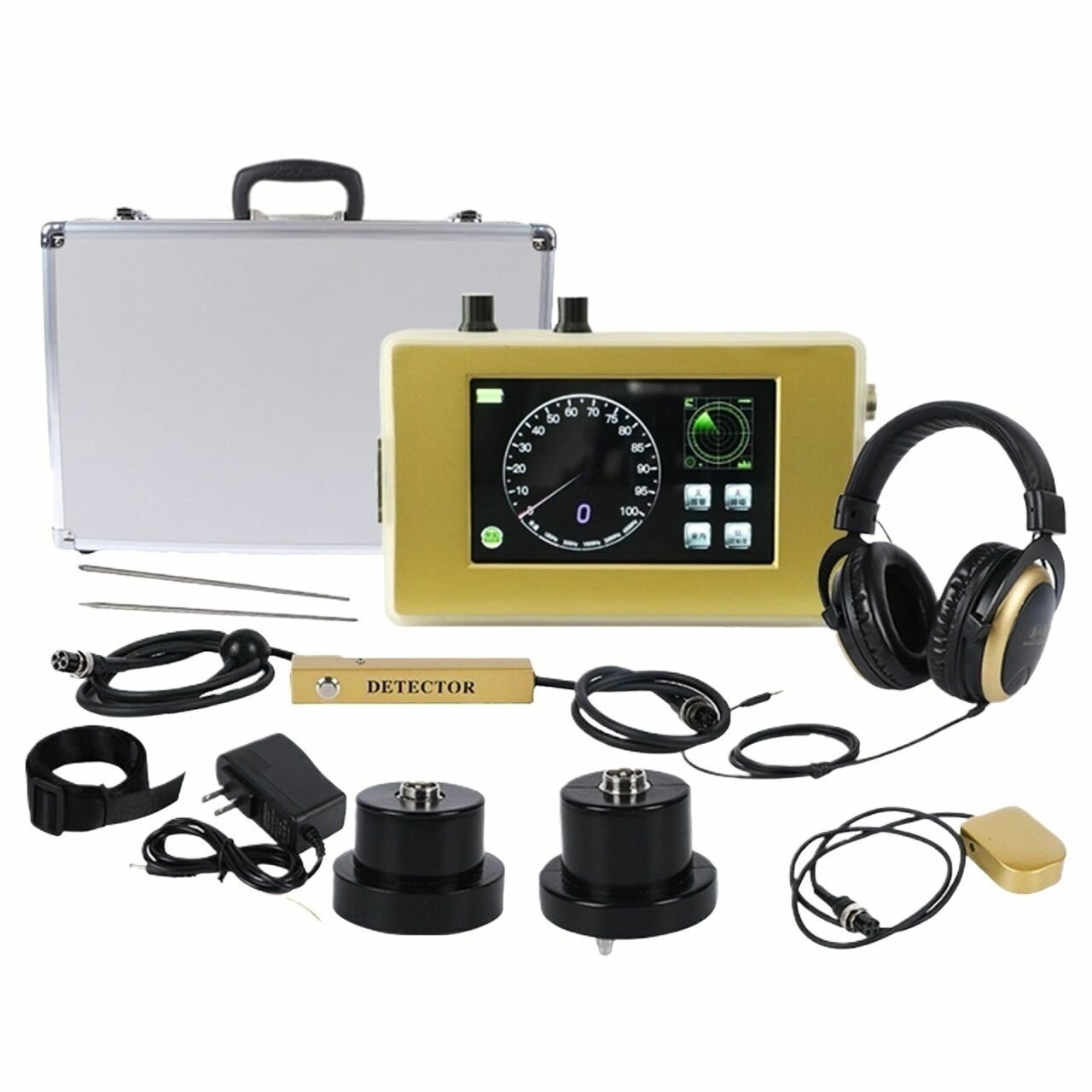 Течеискатель, с наушниками, цифровой дисплей, обнаружение утечек