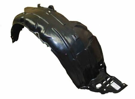 Подкрылок AKRADO, для Honda Civic, передний, правый, черный, 1 шт.