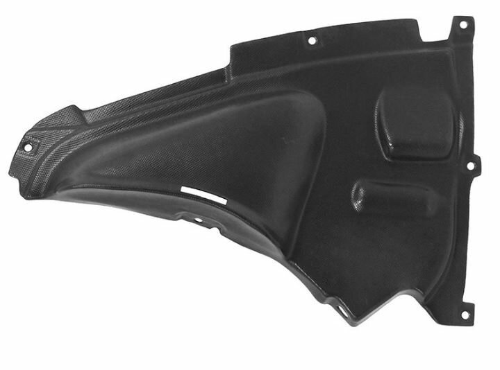 Подкрылок SAT, для BMW 3 SERIES F30, нижняя правая часть, черный