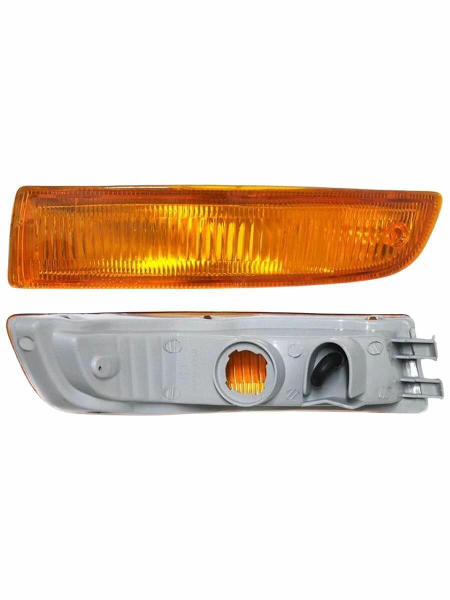 Поворот AKRADO ST2121656L, для Toyota Corona T190, левый, пластик, ширина 20 мм, оранжевый