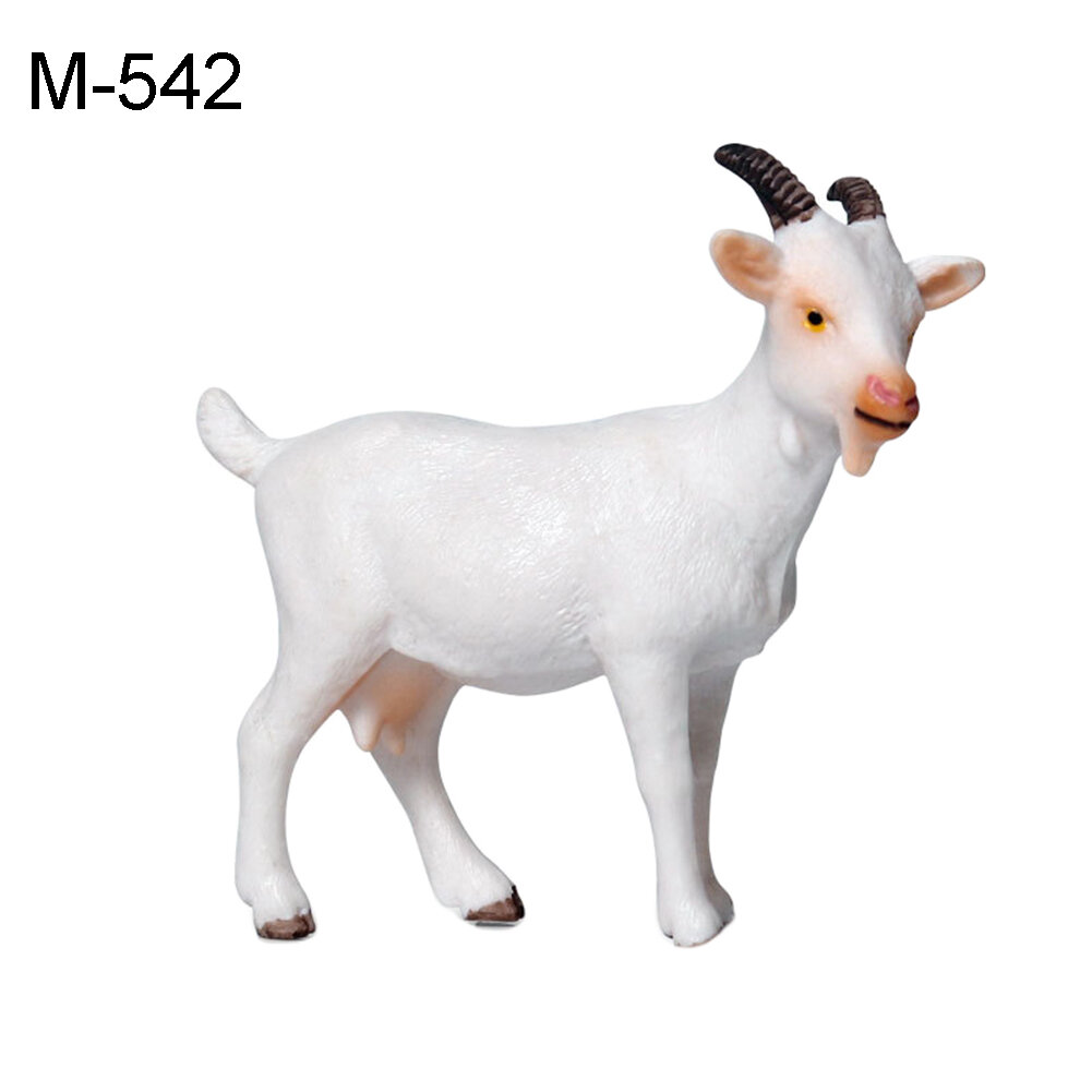 Ферма Коза Овца Животное Модель Фигурка Безделушка Ремесло Украшение Стола