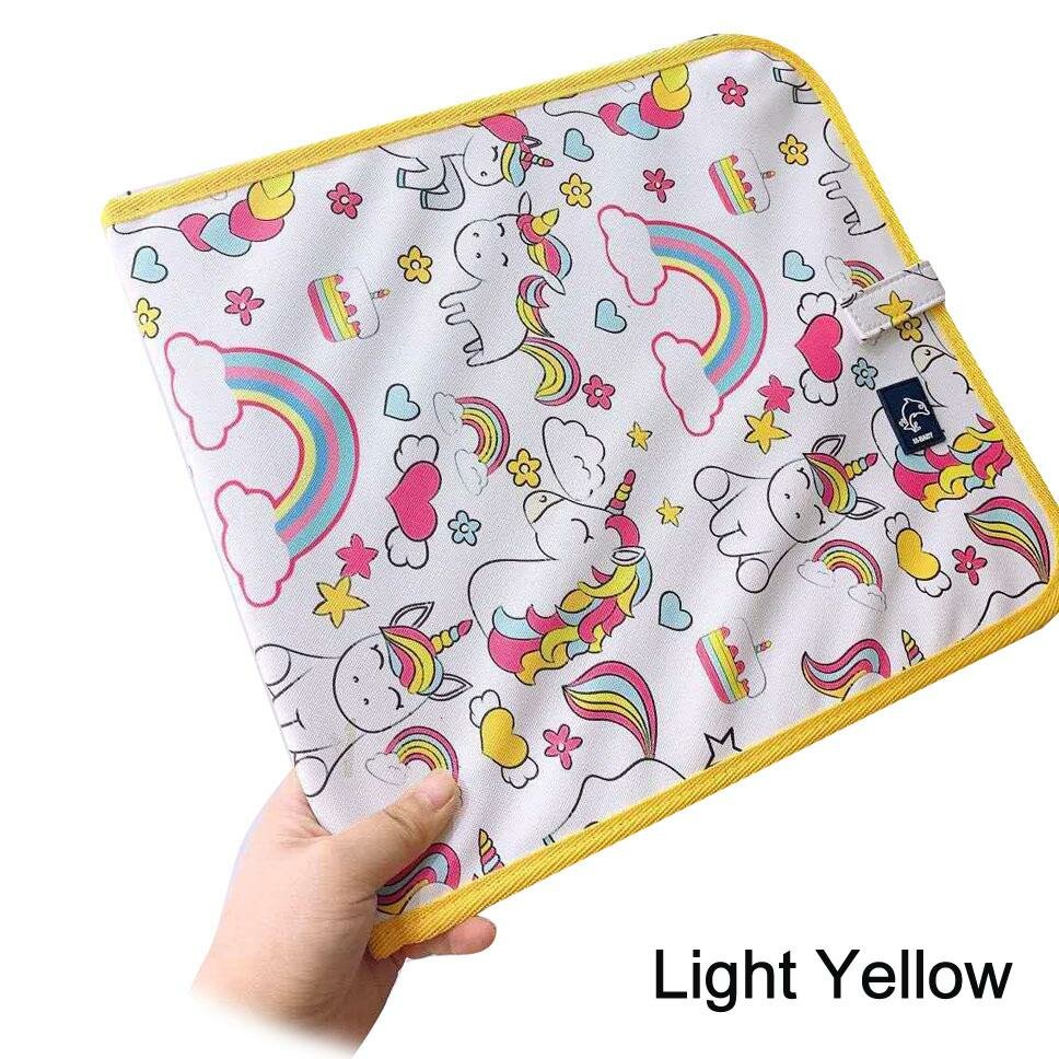 Образовательная портативная книга для рисования, многоразовая двухсторонняя доска для рисования граффити с 12 цветными мелками для детей