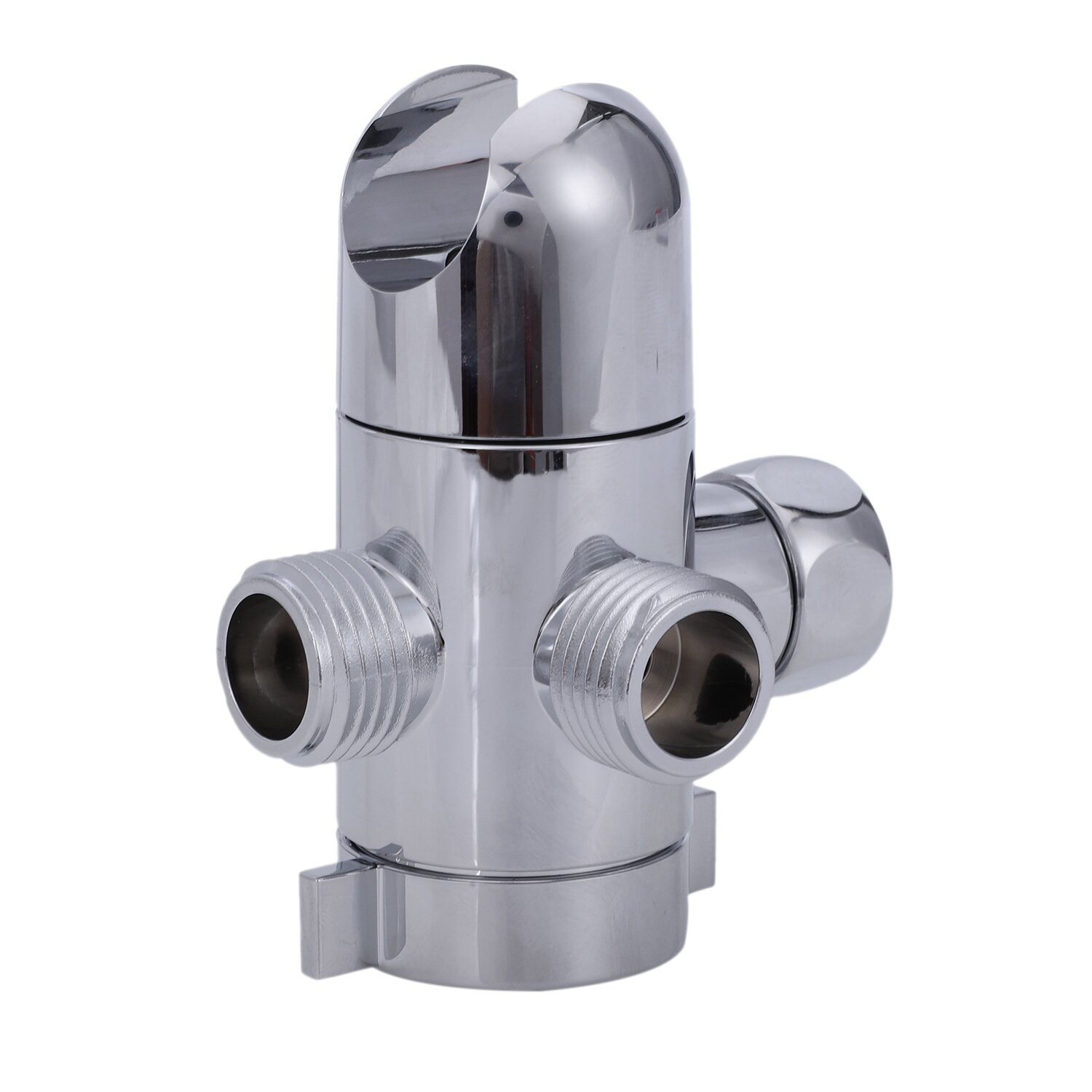 EITGZWAS 3-ходовой водоотделитель, держатель для душа с тремя отверстиями и душевая лейка, душевая лейка, 3-ходовой смеситель-распределитель, хром