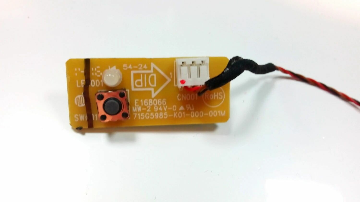Плата кнопок 715G5985-K01-000-001M Power Button для 193V5L 193V5Lsb2/62 Lcd Монитор Philips Плата управления арт. 4124