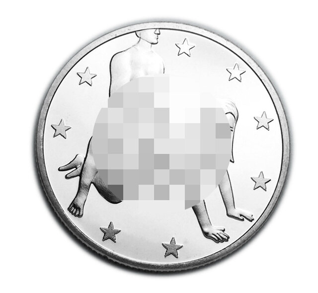 6 sex Euro Поза28 PROOF сувенирная монета 6 секс Евро сувенирная копия серебро монеты, нумизматика, деньги для коллекции