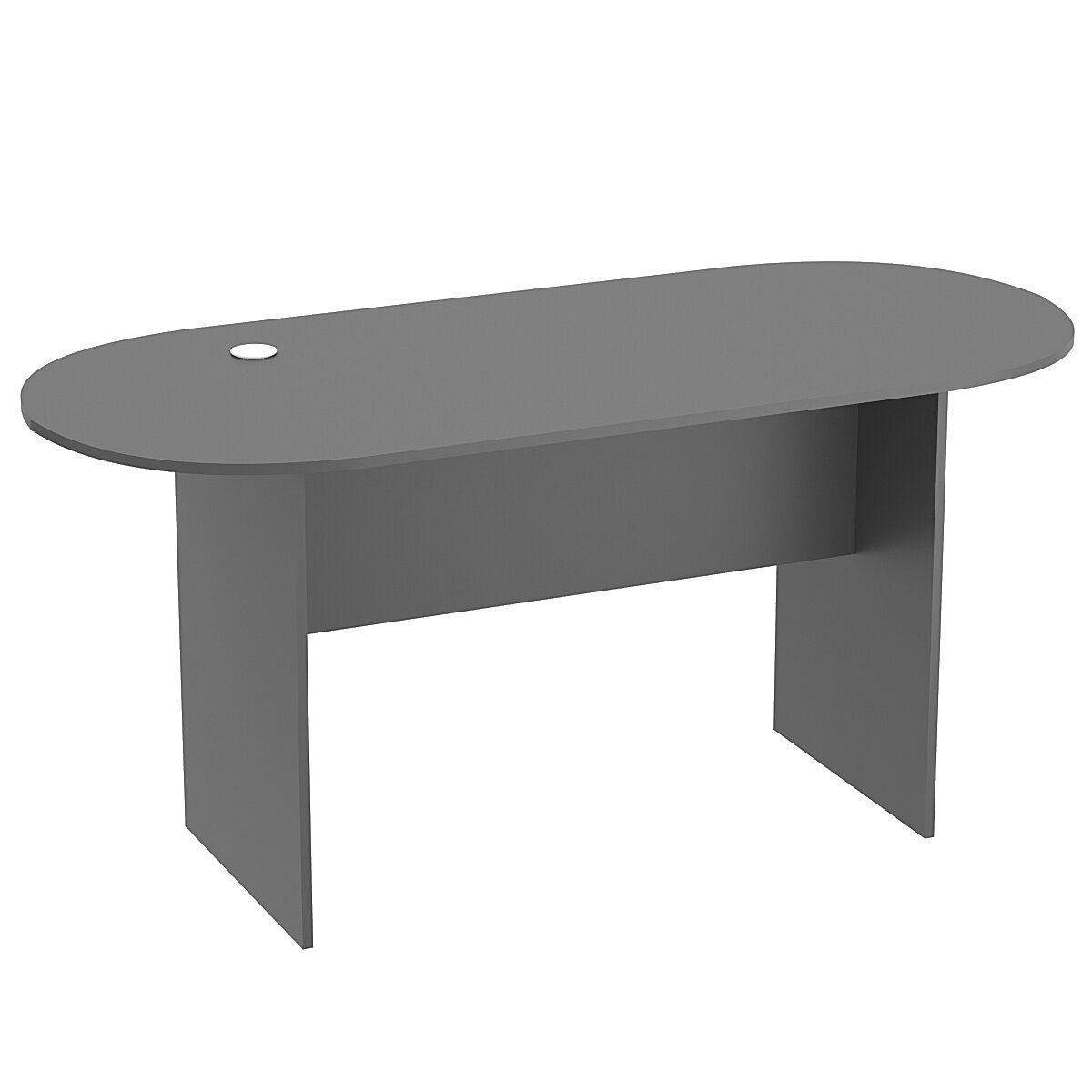 Стол для совещаний СС-46, Темно-Серый. Производитель товара - компания ТОБ.
