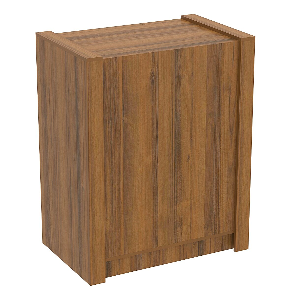 Прилавок из ДСП Модерн №1-900 глухой, Орех. Производство товара - компания ТОБ.