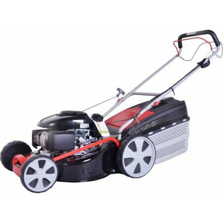 Газонокосилка бензиновая Geos Classic 46 SP-K Plus 213142, роторная, самоходная, 2400 Вт, 3.3 л. с, скашивание 46 см