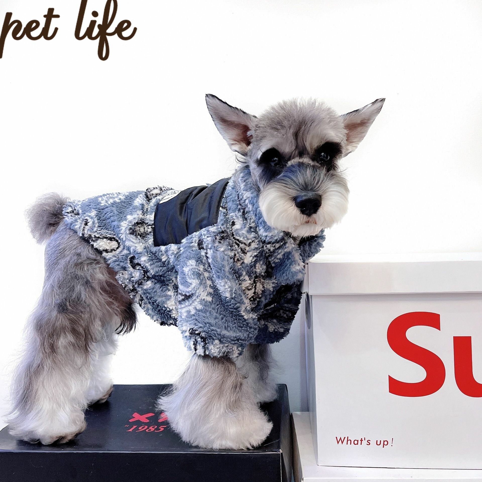 Одежда для собак THE DOG FACE, зимнее теплое пальто для маленьких и средних собак