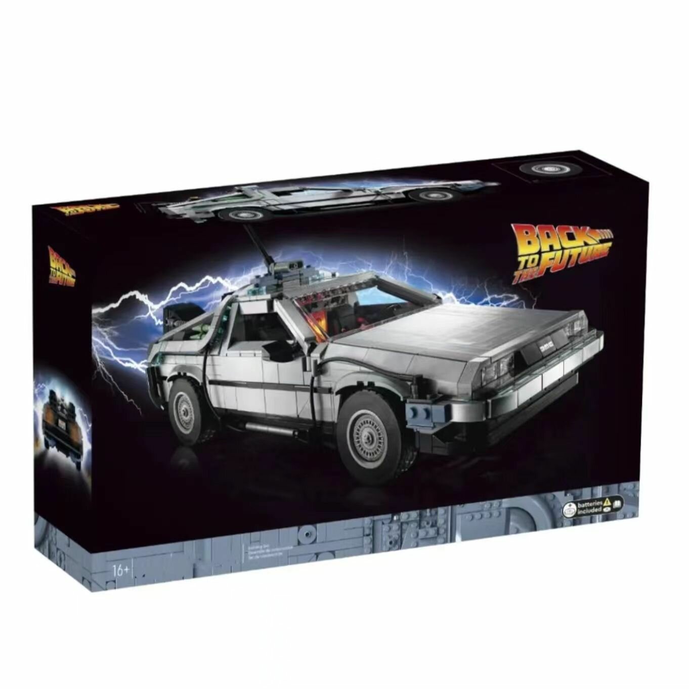 Специалисты - основатели, серии " Back to the Future Time Machine ", СовместимостьT0300Back to the Future Time Machine1872PCS+ Строительные блокиподарок на день рожденияРождество -lj