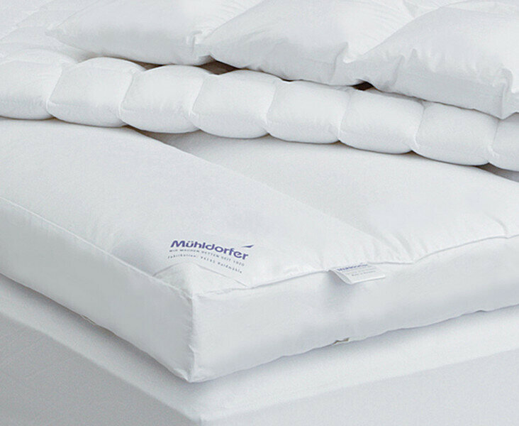 Перина перьевая Muehldorfer/Мюльдорфер 200x200x10 cm