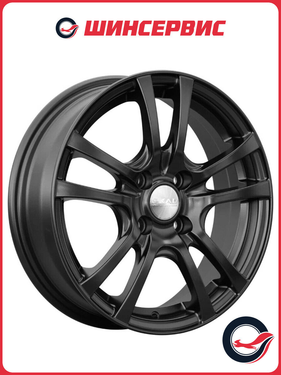Литой колесный диск Скад Дели R15x6.0J 4x100 ET40 ЦО60.1 для автомобиля