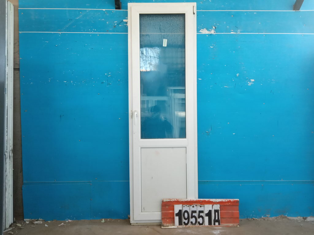 Пластиковые Двери Б/У 2160(в) х 670(ш) Балконные