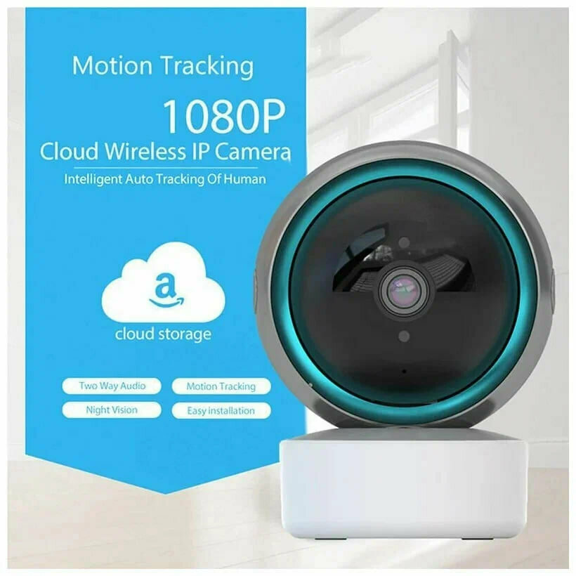 Видео IP-камера WI-FI с микрофоном, с датчиком движения, с функцией ночного видения, видео няня