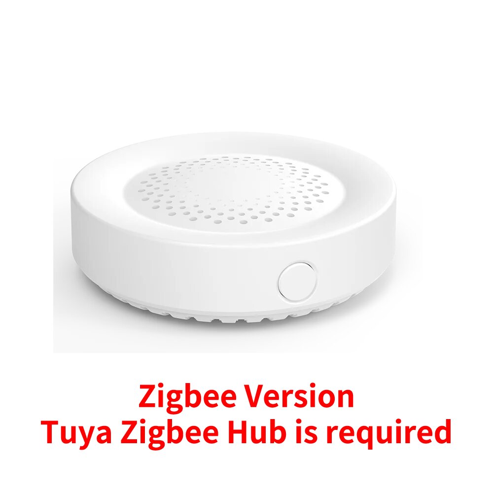 Сигнализация Tuya Zigbee с динамиком 100 дБ для умного дома, совместимая с Alexa и Яндекс Алисой, требует концентратора Tuya .