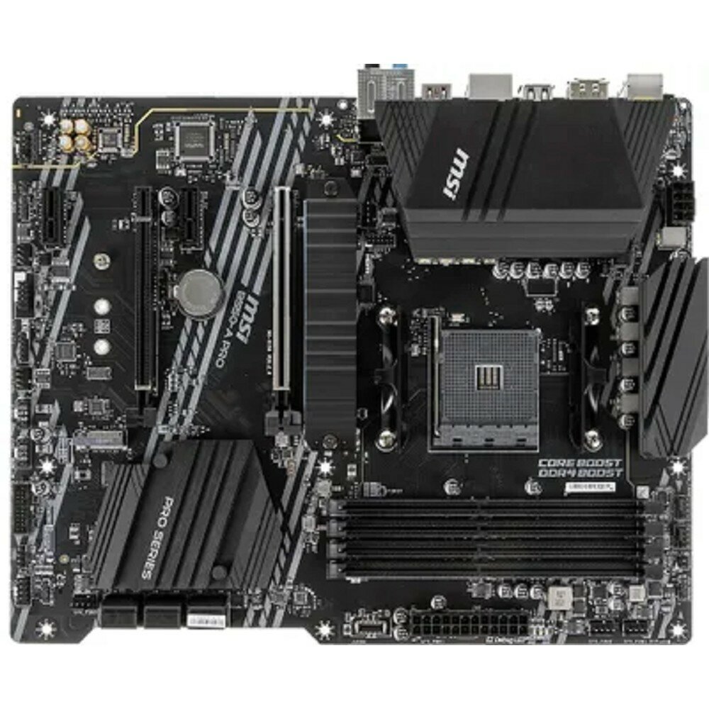 MSI Материнская плата B550-A PRO Socket AM4 4хDDR IV 2хM.2