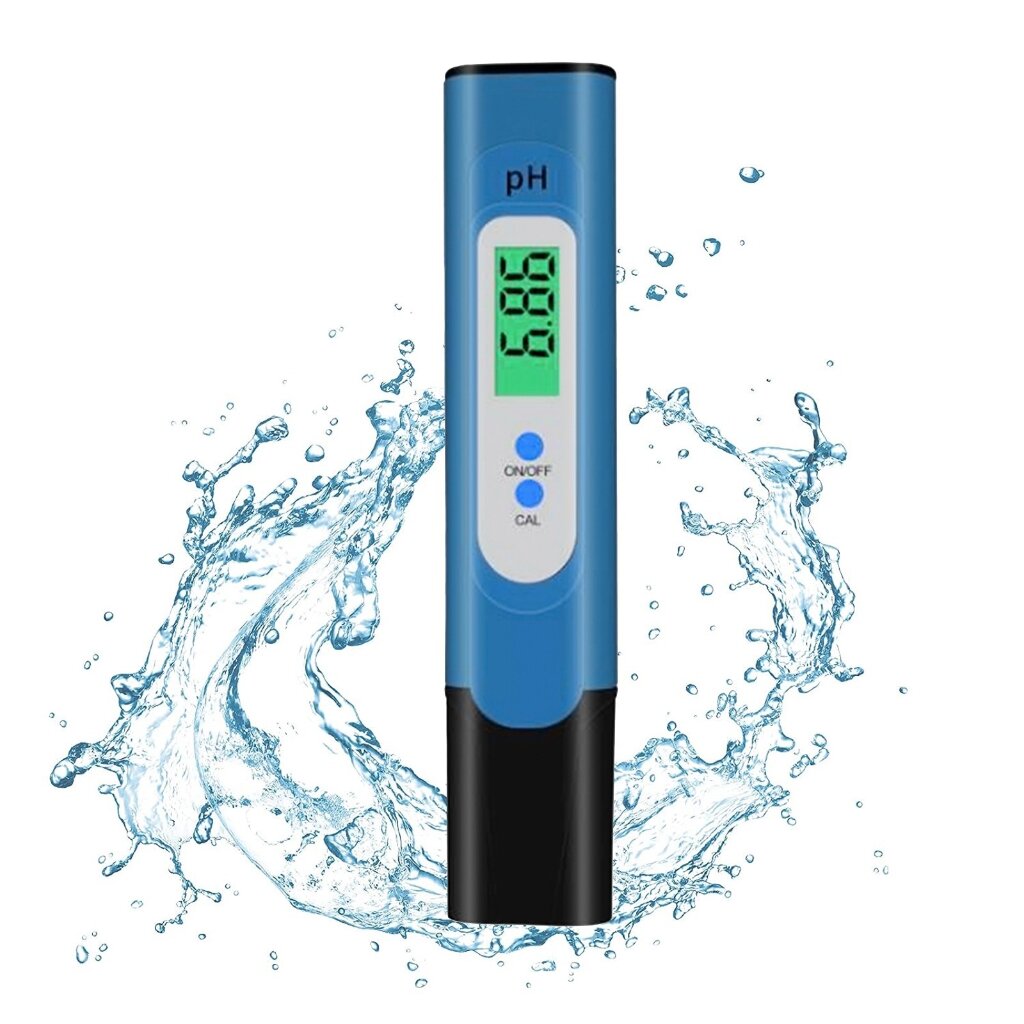 Водонепроницаемый карманный тестер PH Pen, простая калибровка, чувствительный зонд для повышенной точности и долговечности для гидропоники