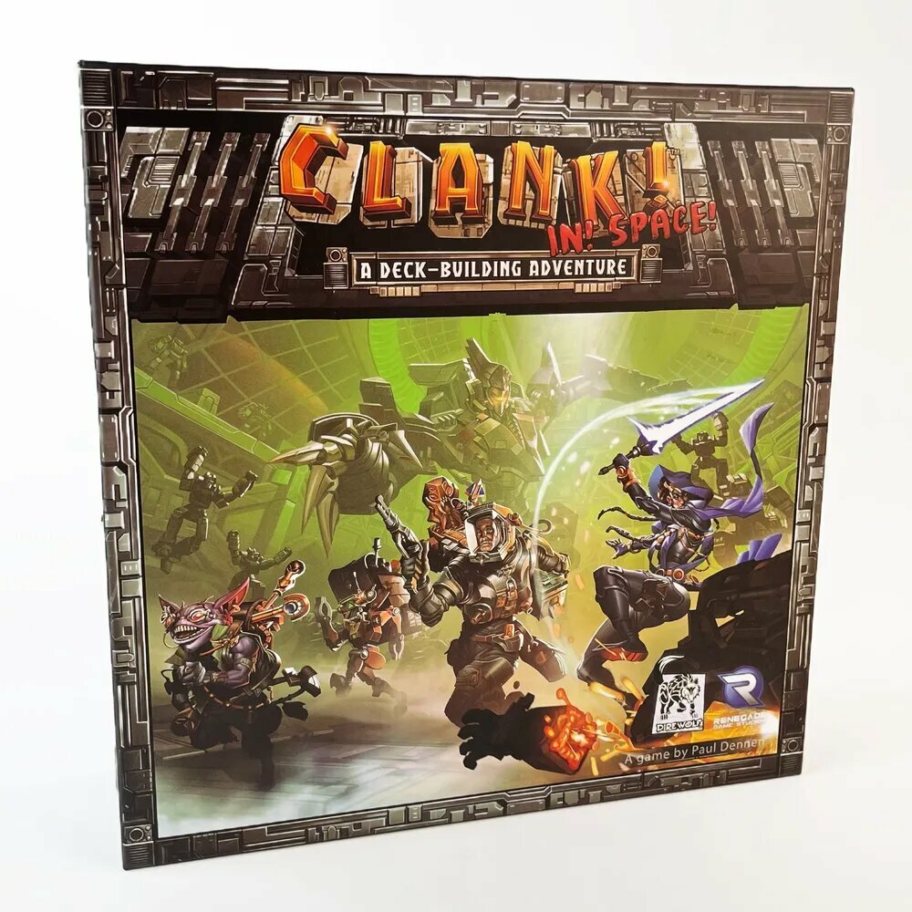 Настольная игра "Clank! In Space!", колодостроительная, 2-4 игроков, 30-60 минут