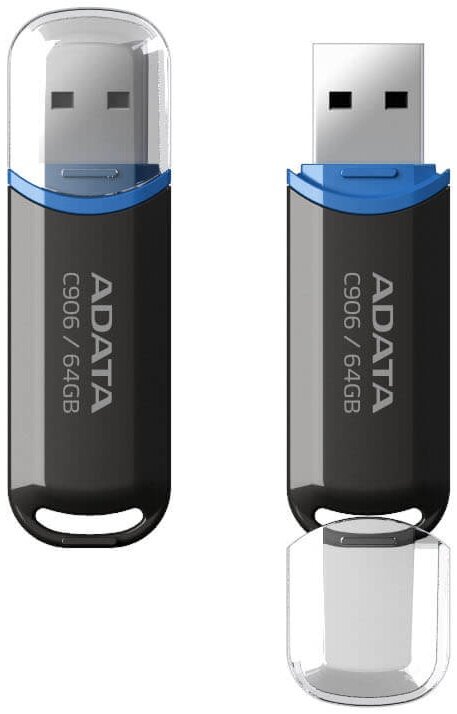 64Gb AData C906 black USB 2.0 — фото 1