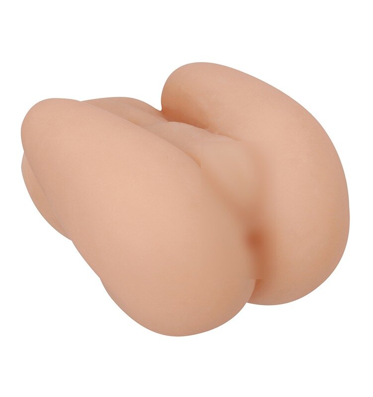 Мастурбатор NMC, реалистичный, имитация вагины/ануса, бежевый, термопластичная резина