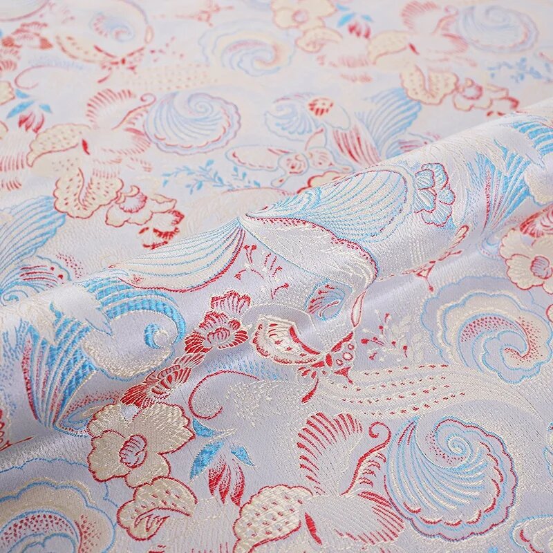 Ткань атлас, парча, жаккард для пошива 8