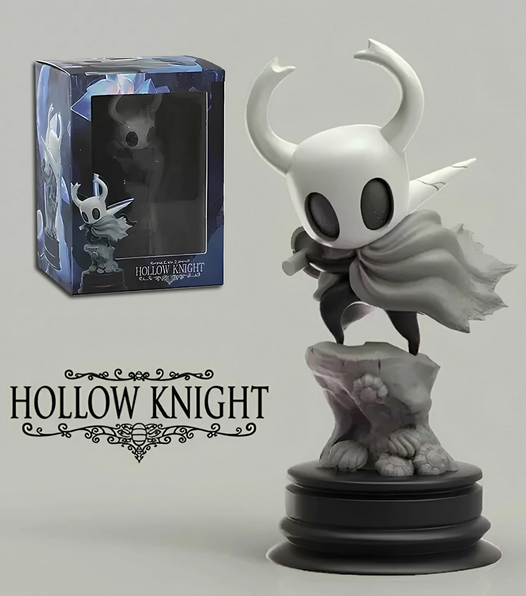 Фигурка Hollow Knight - Рыцарь (12см) / Полый Рыцарь / Маленький Рыцарь