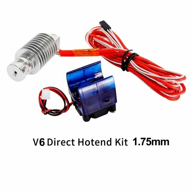 KINGROON E3D V5 V6 Горячий конец для 3D принтера V6 Direct Kit 1.75mm 24V