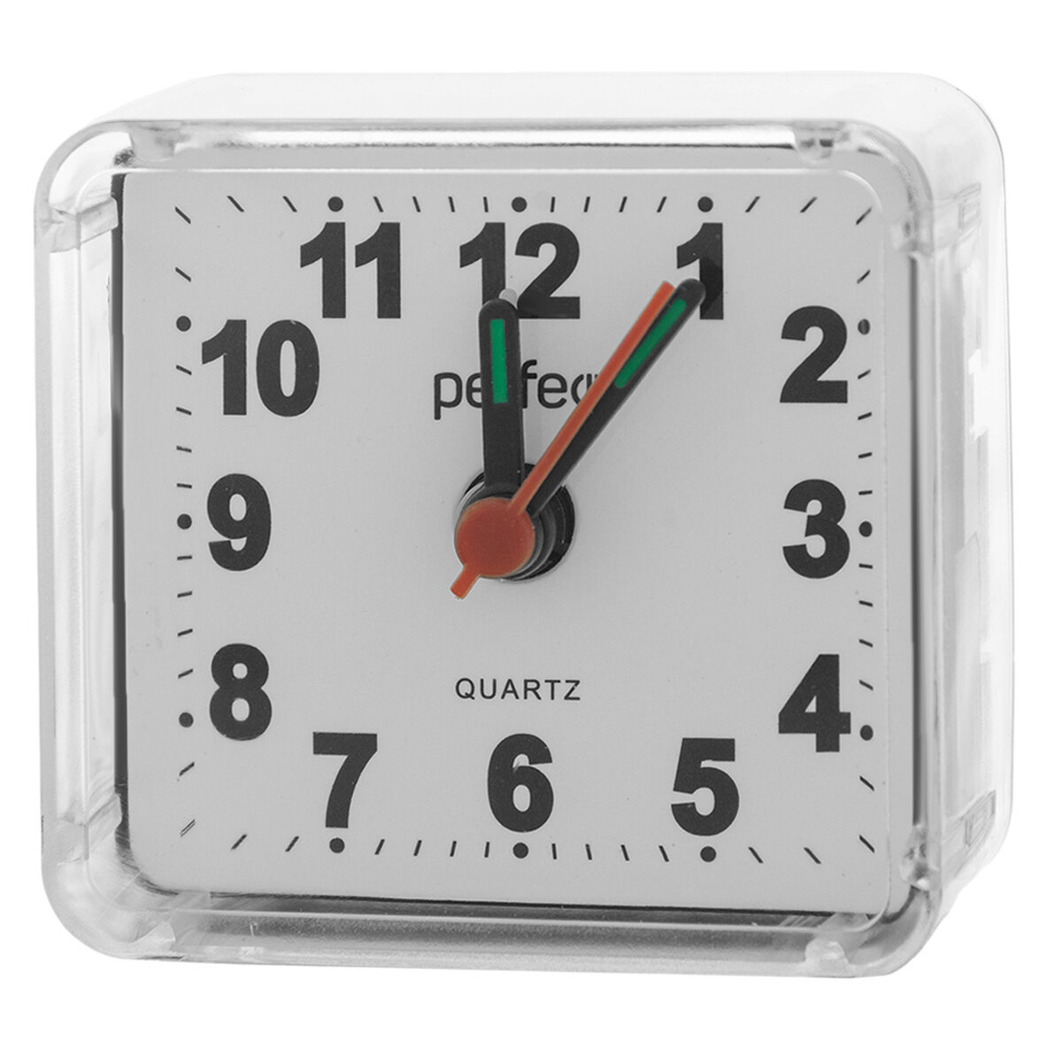 Будильник "Perfeo" PF-TC-001 квадрат белый