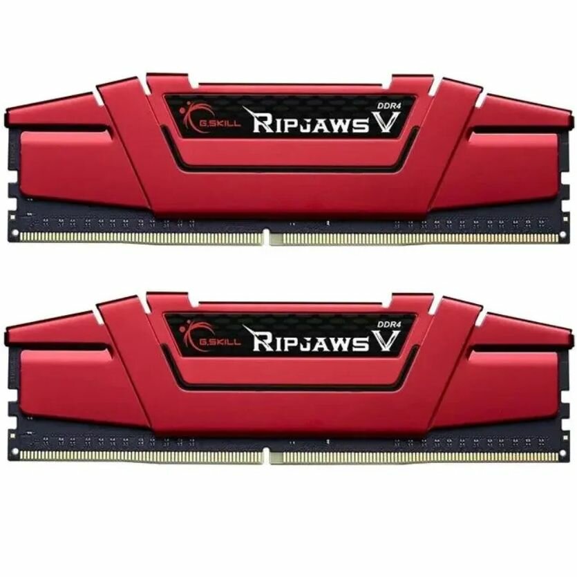 Оперативная память G.Skill Ripjaws V (F4-3600C19D-16GVRB) DIMM DDR4 16 ГБ - 2 шт, 3600 МГц