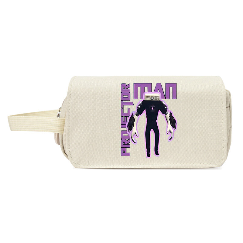 Пенал Skibidi, большая вместимость, белый