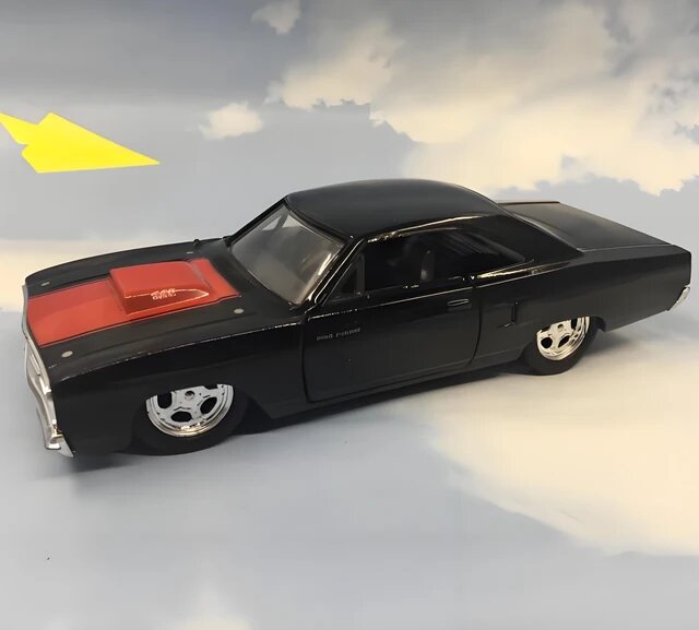 JADA 1:32 Форсаж Plymouth Road Runner литые игрушечные машинки и модели автомобилей Миниатюрная масштабная модель автомобиля для детей