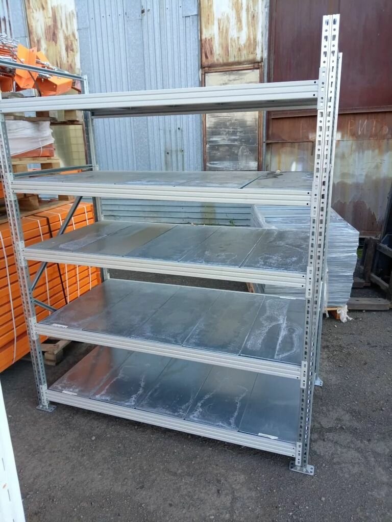 Стеллажи БУ MS Pro с настилом 2000x2100x1000x2 полки