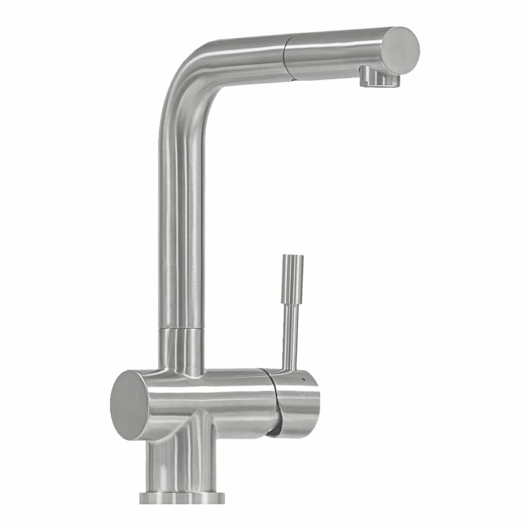 Смеситель для кухни Seaman Eco Venice SSN-0912P-SS (Steel satin) - Нержавеющая сталь сатин, без покрытия