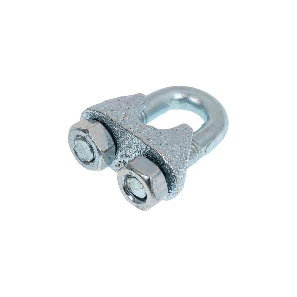 Зажим жесть DIN 741, для троса 8 мм, 2 шт, европодвес УТ-00002273