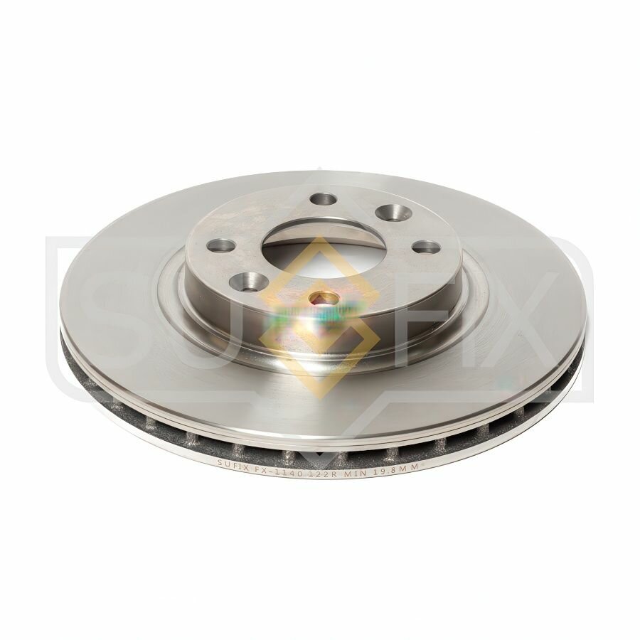 Диск тормозной передний, 258x22, для Мазда 3, 5, Премаси арт FX1140